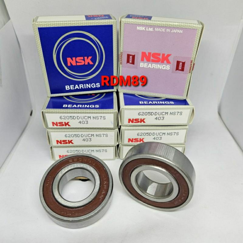 Jual BEARING 6205 DDUCM NSK TUTUP KARET 6205 2RS | Shopee Indonesia