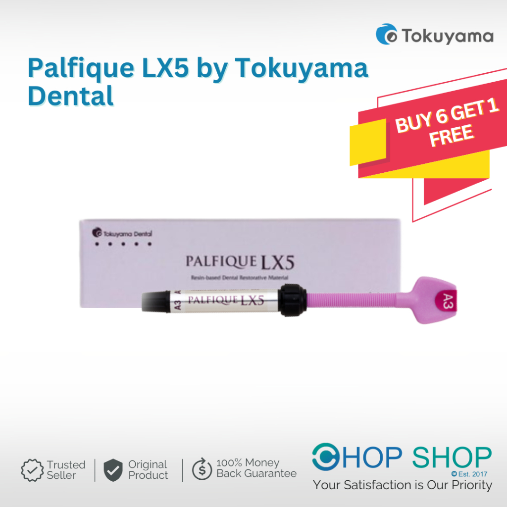 Jual ORIGINAL Resin Komposit Palfique LX5 6 FREE 1 Tokuyama A1 A2 A3 ...