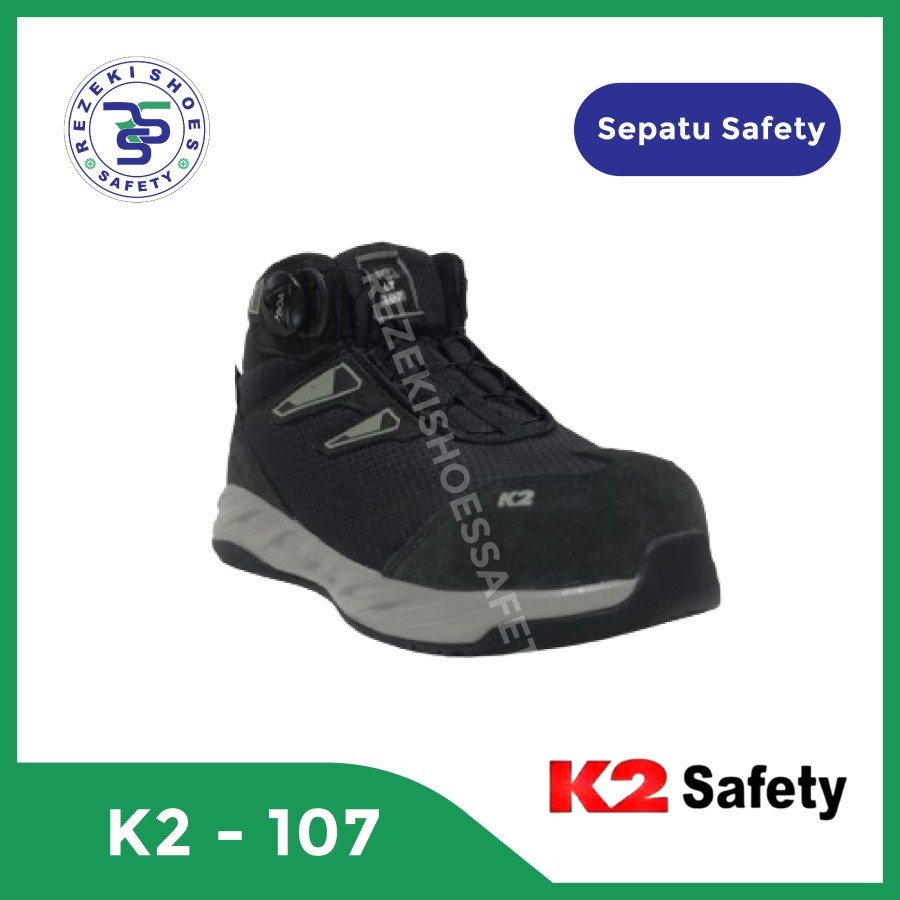 Jual Sepatu Safety K2 107 BOA Navy - Sepatu Sport Safety K2-LT 107 BOA Navy | Shopee Indonesia