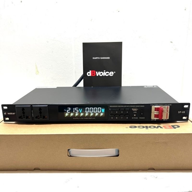 Jual Power Conditioner dB Voice SP 88 Original Sequencer dBvoice SP88 ...