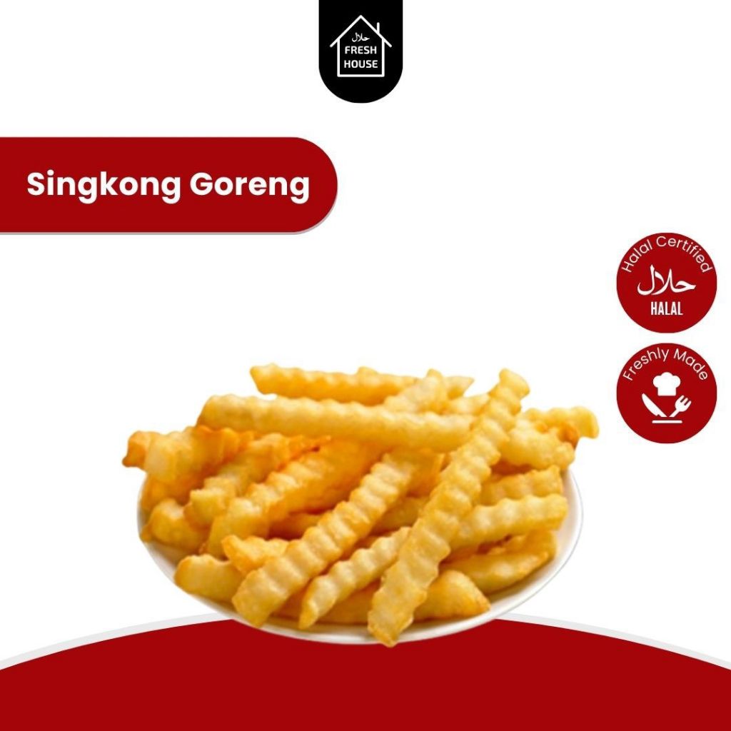 Jual ROOTZ SINGKONG CUT GORENG BERAT 400GR | Shopee Indonesia
