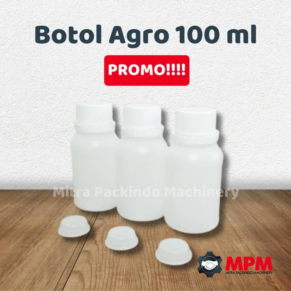 Jual PROMO!! Botol Agro 100 ml GOOD QUALITY / Botol Labor 100ml / Botol ...