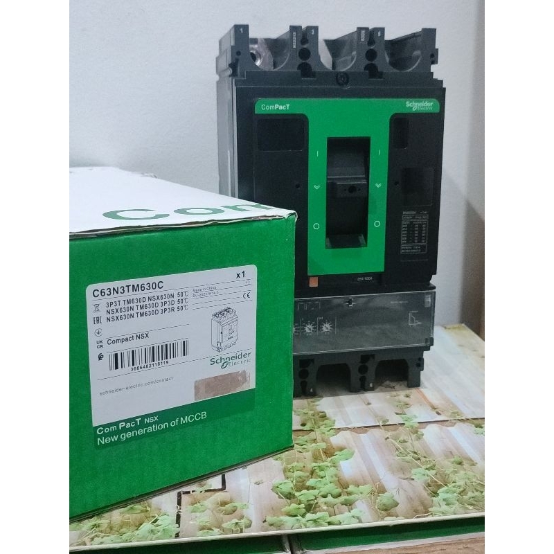 Jual MCCB Breaker Schneider Elektrik NSX630N 3P 630A 3pole 630 A ...
