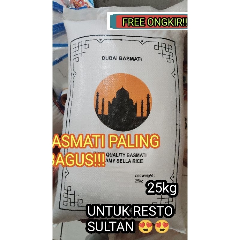 Jual Basmati Dubai RICE Basmati Kualitas Sultan | Shopee Indonesia