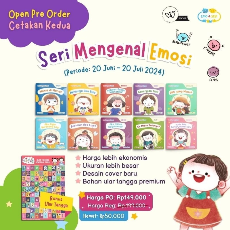 Jual Buku seri mengenal emosi (10 buku) | Shopee Indonesia Jual Buku seri mengenal emosi (10 buku) | Shopee Indonesia