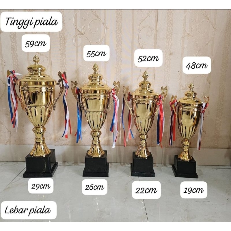 Jual trophy Piala 7701 METAL IMPOR BAGUS MURAH 1 BUAH | Shopee Indonesia