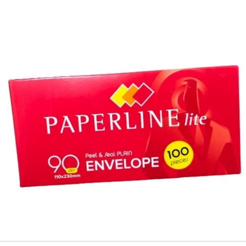 Jual Amplop Putih Paperline Lite 90 Polos 110x230mm (1 Pack) Lite ...