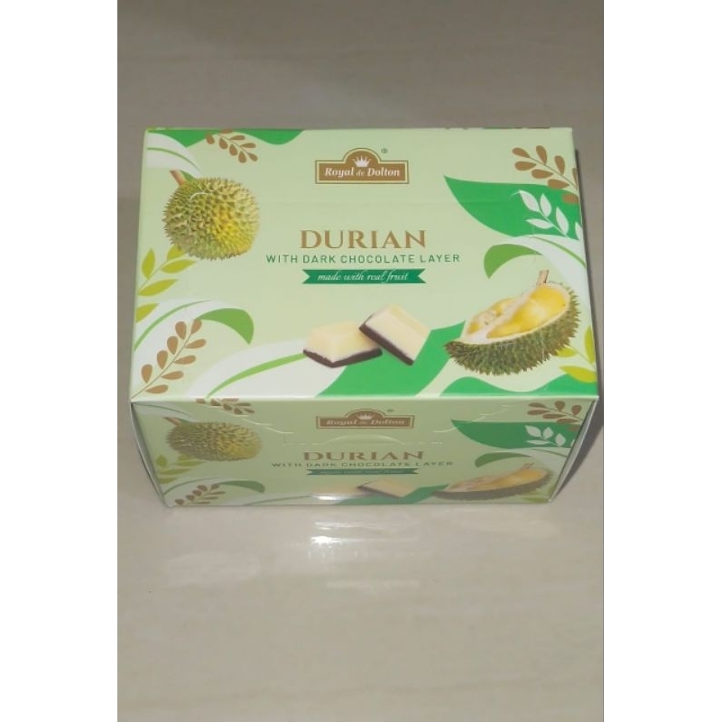 Jual ROYAL DE DOLTON DURIAN DARK CHOCOLATE MALAYSIA | Shopee Indonesia