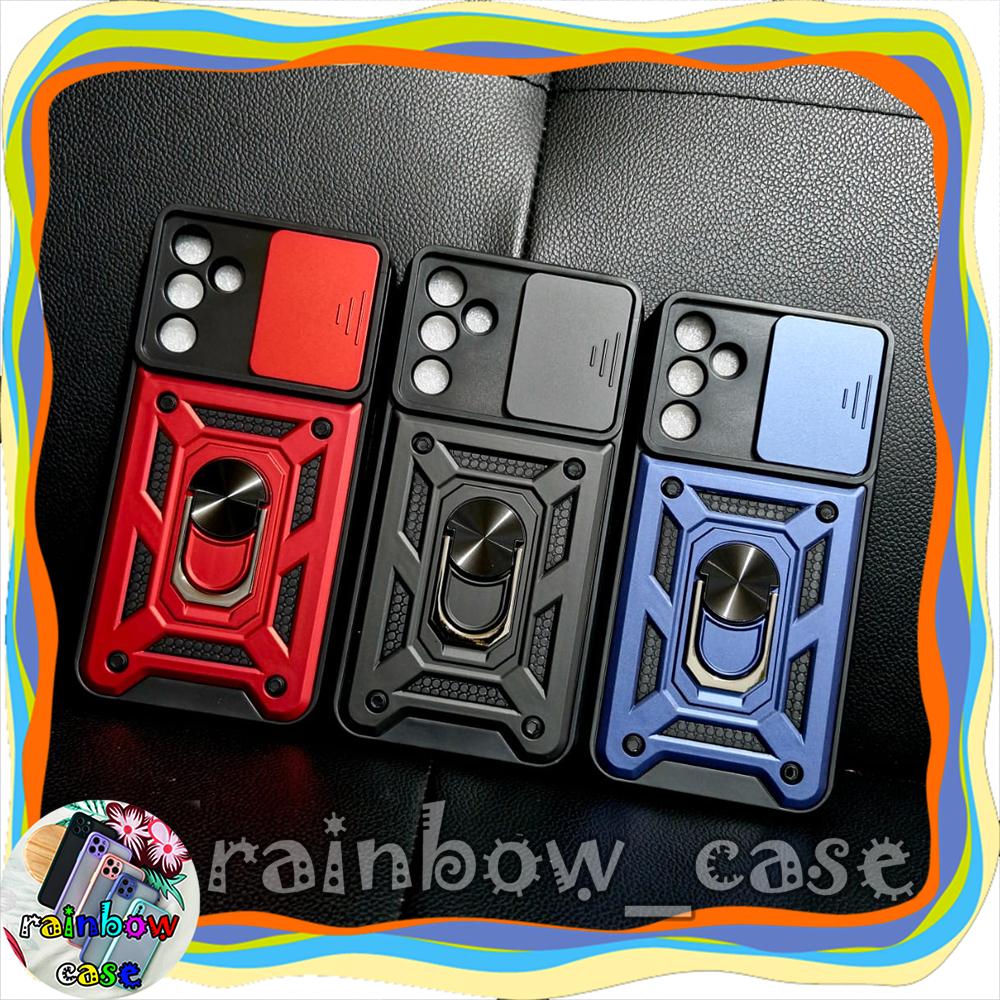 Jual SAMSUNG A55 5G CASE TRANSFORMER 2 IN 1 SLIDE CAMERA RINGSTAND ...