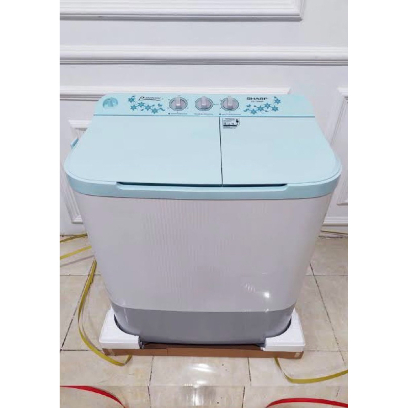 Jual Mesin cuci sharp 2 tabung 9kg/ Mesin cuci sharp 2 tabung murah ...