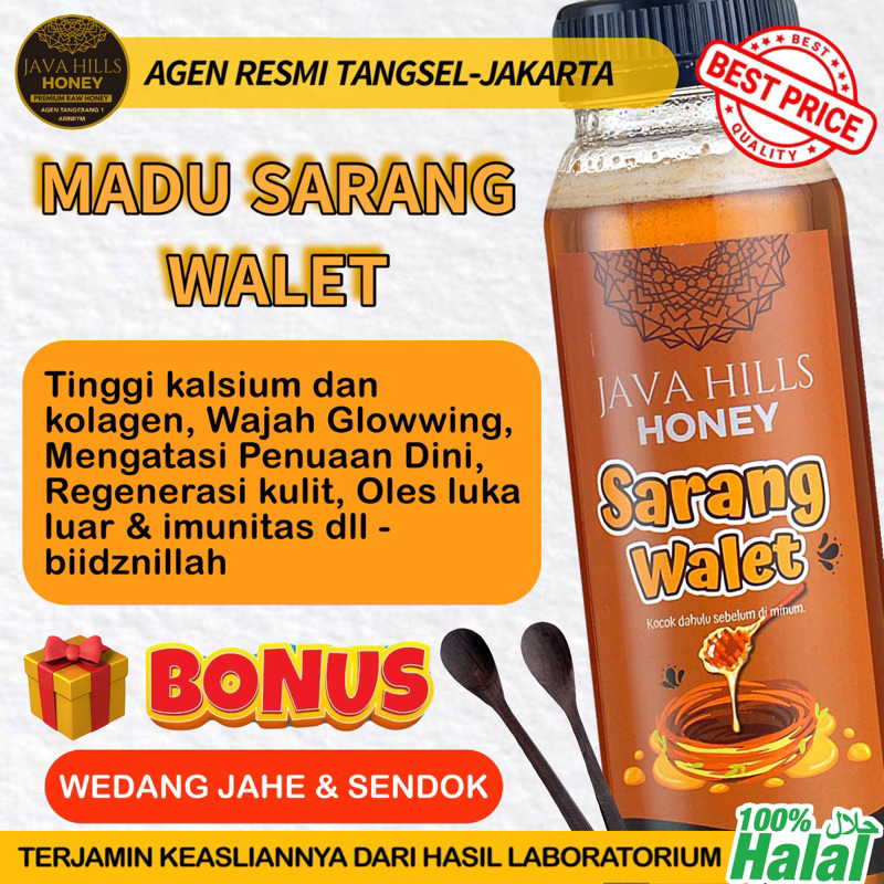 Jual JavaHills madu SARANGWALET kecantikan 𝟑𝟐𝟎𝐠𝐫 kolagen herbal kulit ...