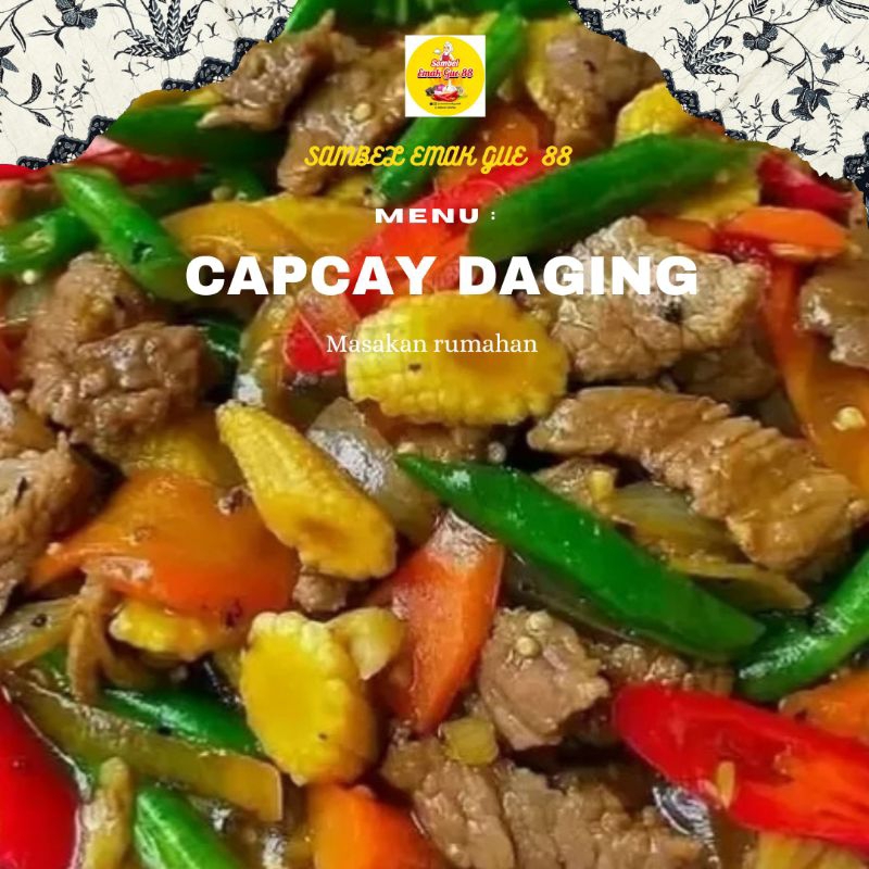 Jual CAPCAY DAGING/PORSI (DIJAMIN KETAGIHAN SAMA BUMBUNYA YANG MERESAP ...