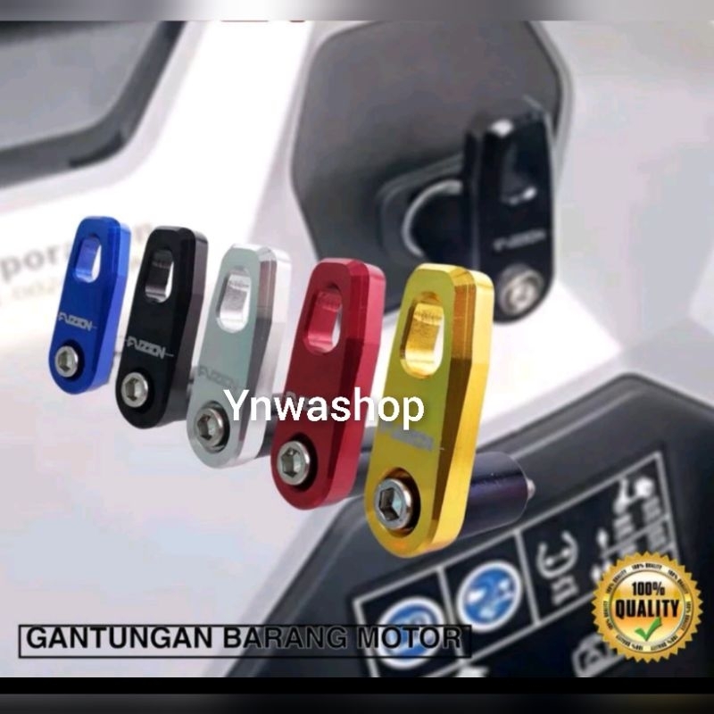 Jual Gantungan Barang Motor Model L CNC Stainless Universal Beat Vario ...