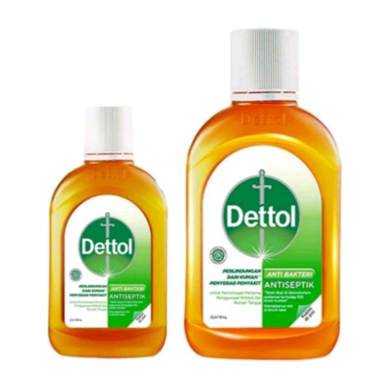 Jual Dettol Liquid Antiseptic Botol Besar atau kecil detol desinfektan ...