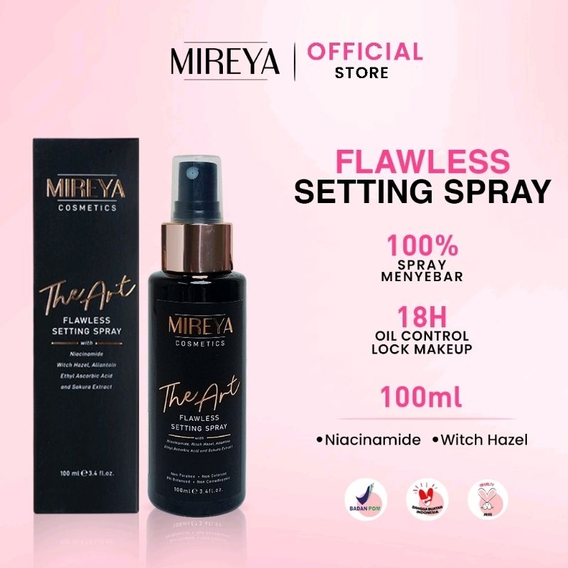 Jual Mireya The Art Flawless Setting Spray 100ml - Mireya Setting Spray ...