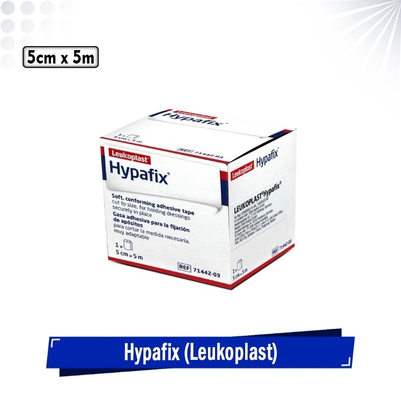 Jual Hypafix Plester Luka Rol Non Woven 5cm x 1m | 5cm x 5m Leukoplast Adhesive Tape | Shopee ...