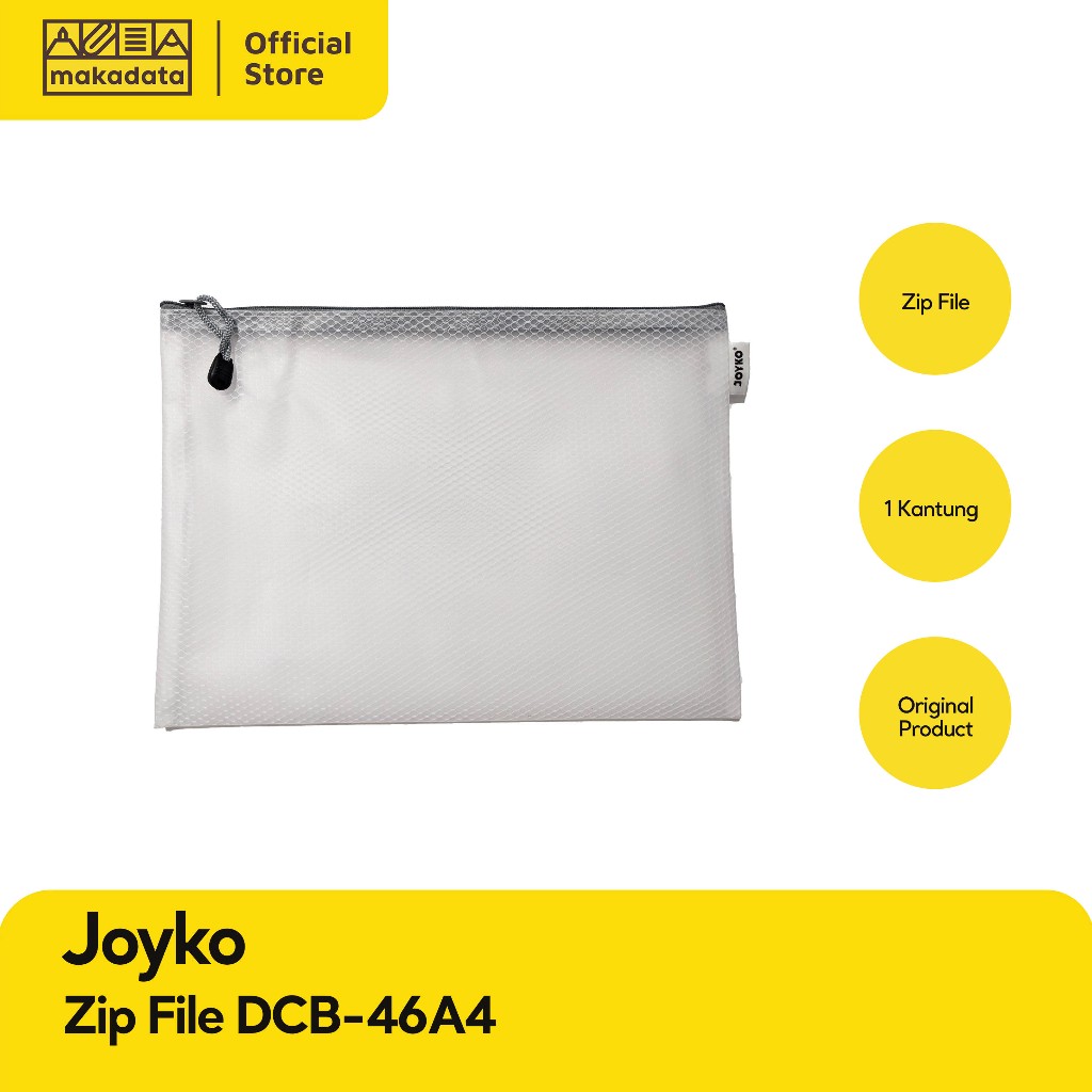 Jual JOYKO - ZIP FILE / ZIPPER FILE / DOCUMENT BAG JARING DCB BENING ...
