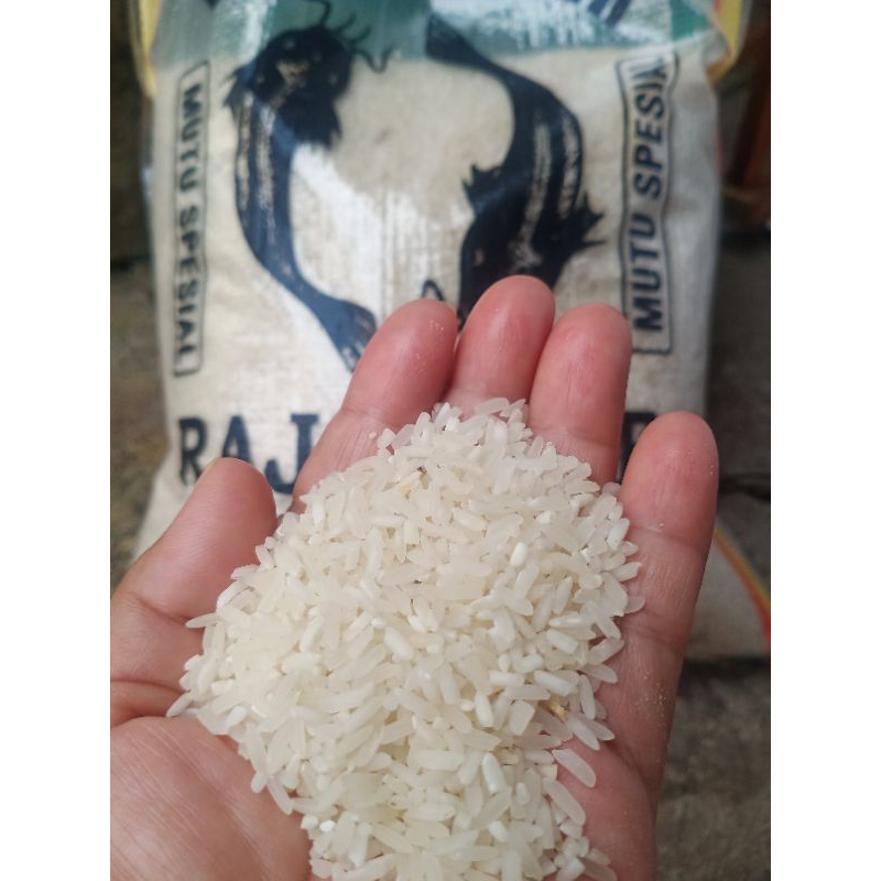 Jual Beras Super Raja Lele Pacet-Mojokerto kemasan 5kg | Shopee Indonesia