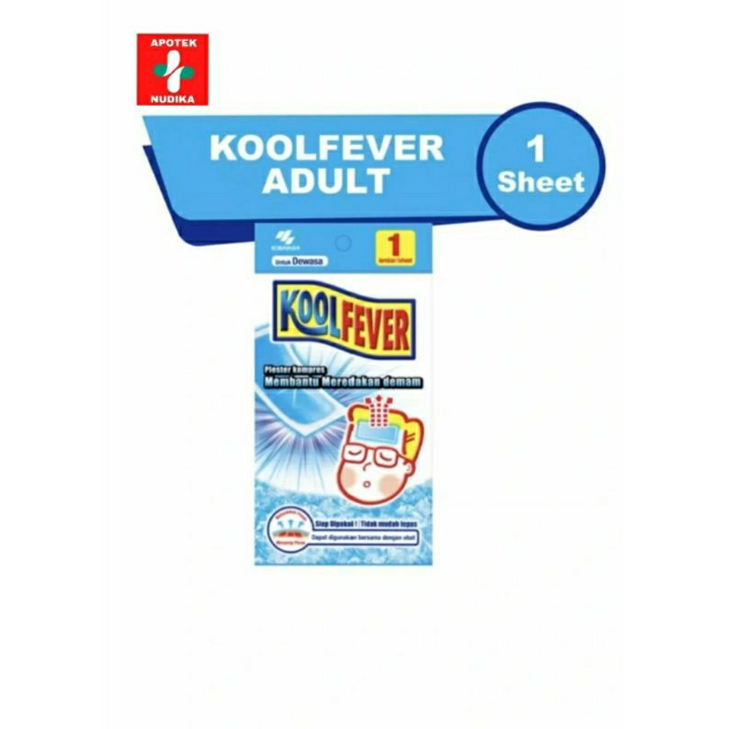 Jual KOOL FEVER BAYI/ANAK/DEWASA plester kompres untuk menurunkan demam anak, bayi dan dewasa ...