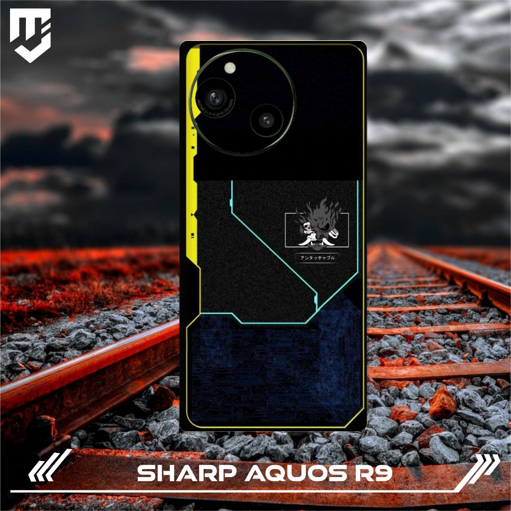 Jual SKIN HANDPHONE 2PCS SHARP AQUOS R9 CYBERPUNK BLACK | Shopee Indonesia