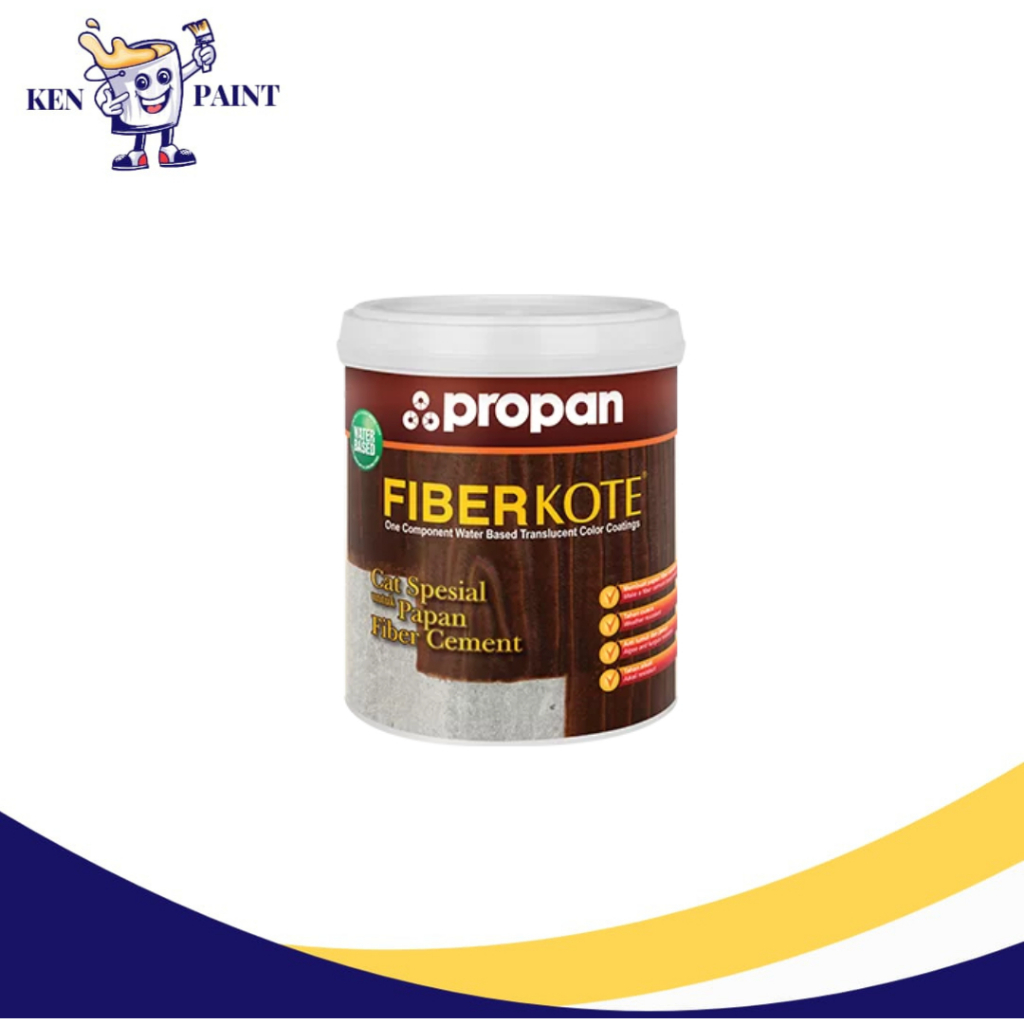 Jual PROPAN FIBERKOTE ( 1 LITER ) / CAT FIBER SEMEN / CAT WARNA KAYU ...