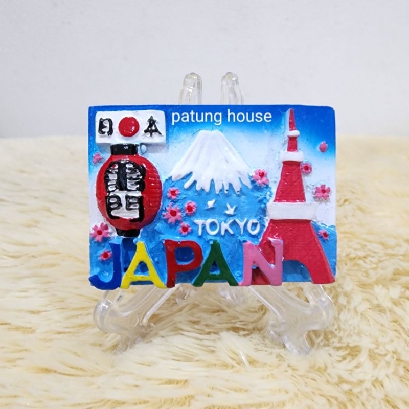 Jual Fridge Magnet Kulkas Souvenir Japan Tokyo Tower Mt Fuji | Shopee ...