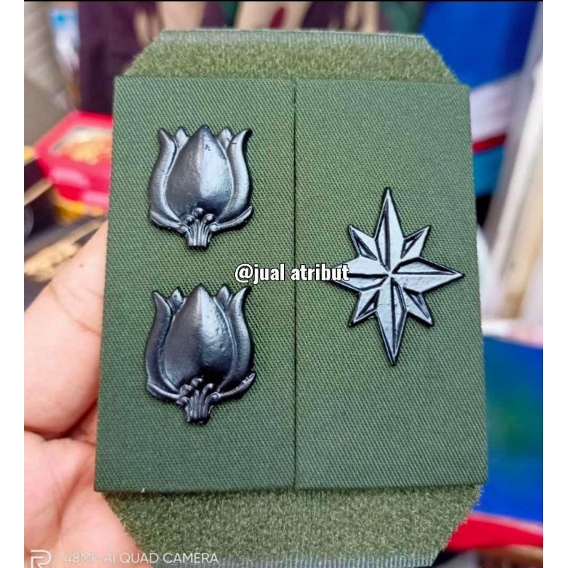 Jual Pangkat kerah baju PDL MAYOR LETKOL KOLENEL Laut Korp Pelaut TNI ...