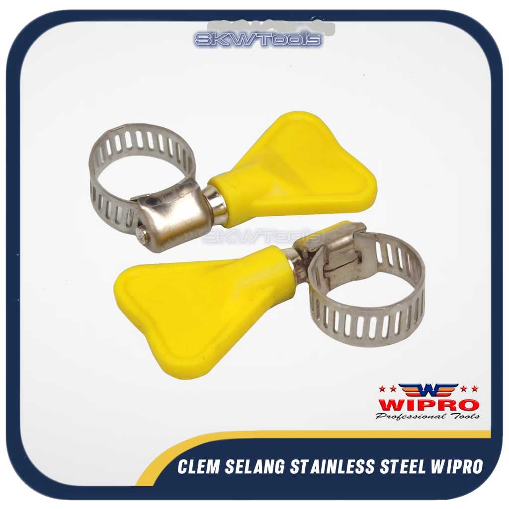 Jual Wipro Klem Klam Selang Clem Clam Gas Air Hose Clamp Compressor 1/2 ...
