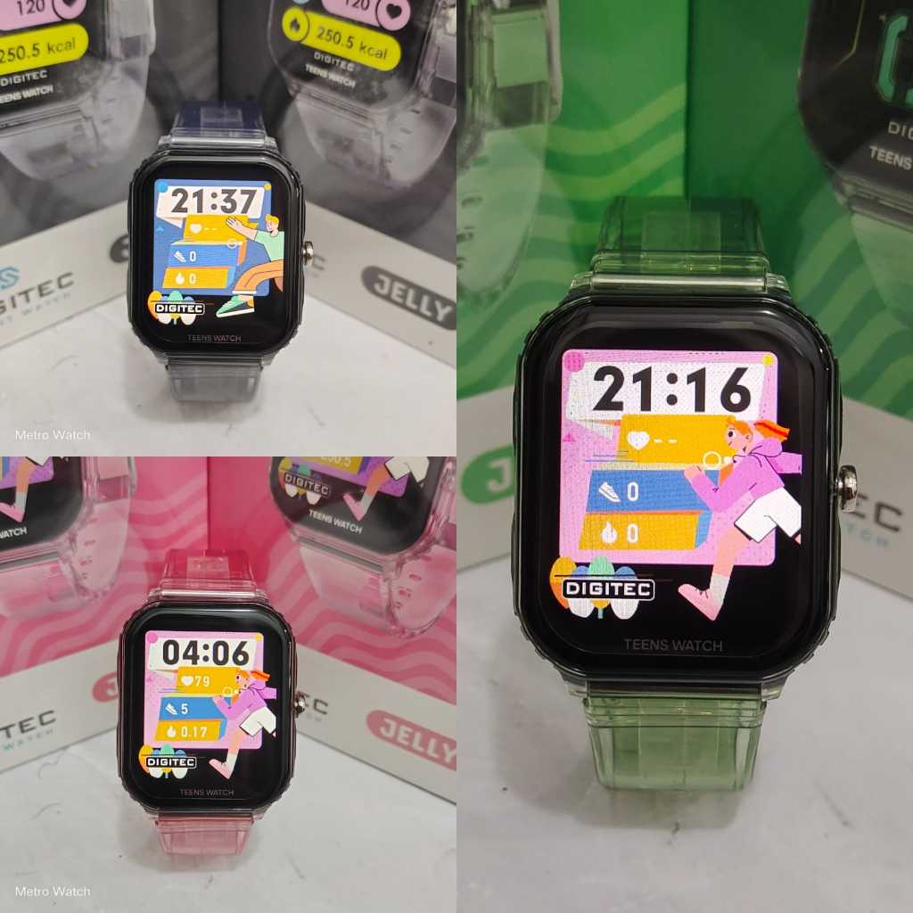 Jual Jam Tangan Smartwatch Digitec JELLY Original | Shopee Indonesia