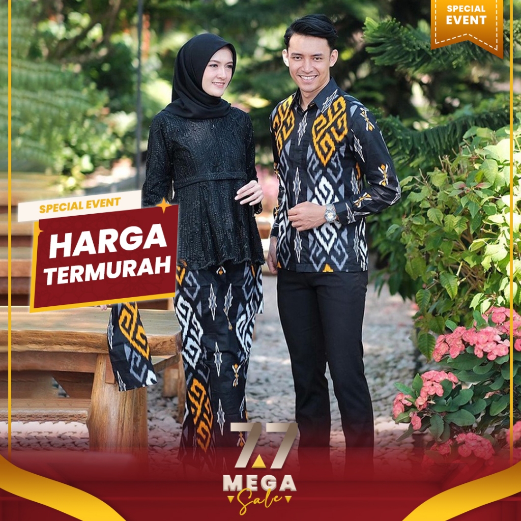 Jual BATIK COUPLE TERMURAH - Kebaya Couple Naumi Tunangan Nikahan ...