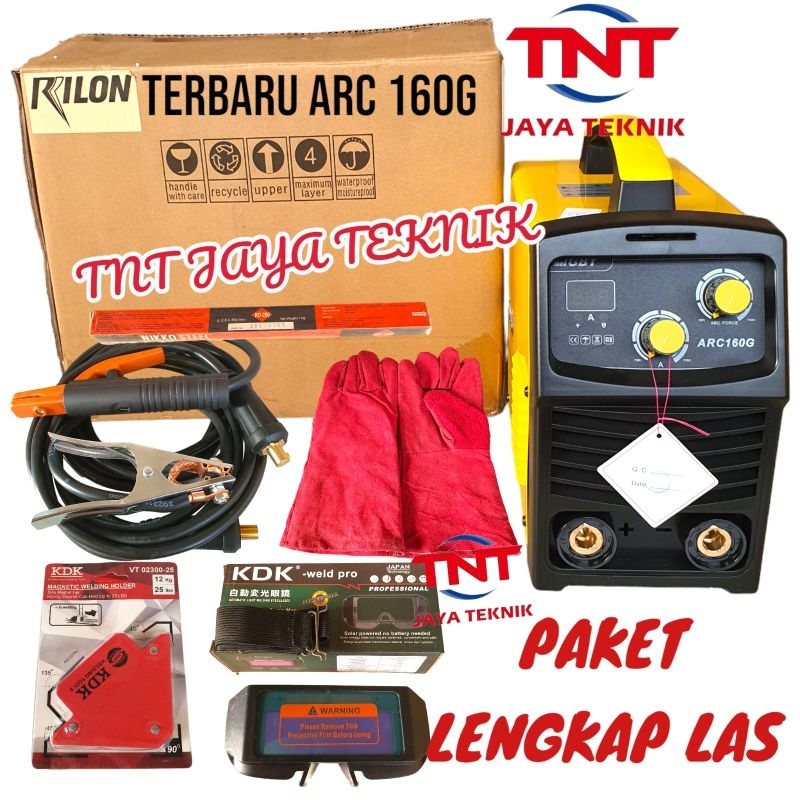 Jual MESIN LAS INVERTER RILON ARC 160 G / TRAFO LAS INVERTER RILON ARC ...