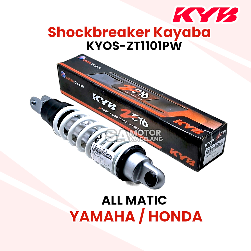 Jual SHOCK SHOCKBREAKER BELAKANG KAYABA SPRING ADJUSTER VARIO BEAT SCOOPY MIO FINO ALL TYPE ...