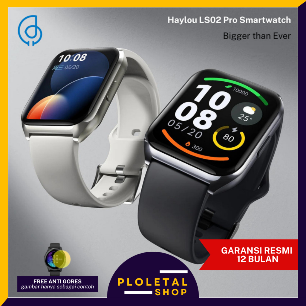 Jual Haylou LS02 Pro Watch 2 pro with SPO2 and Heart Rate Monitor IP68 ...