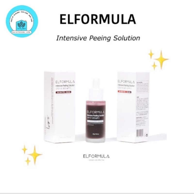 Jual ELFORMULA PEELING SOLUTION SERUM UNTUK EKSFOLIASI WAJAH | Shopee ...