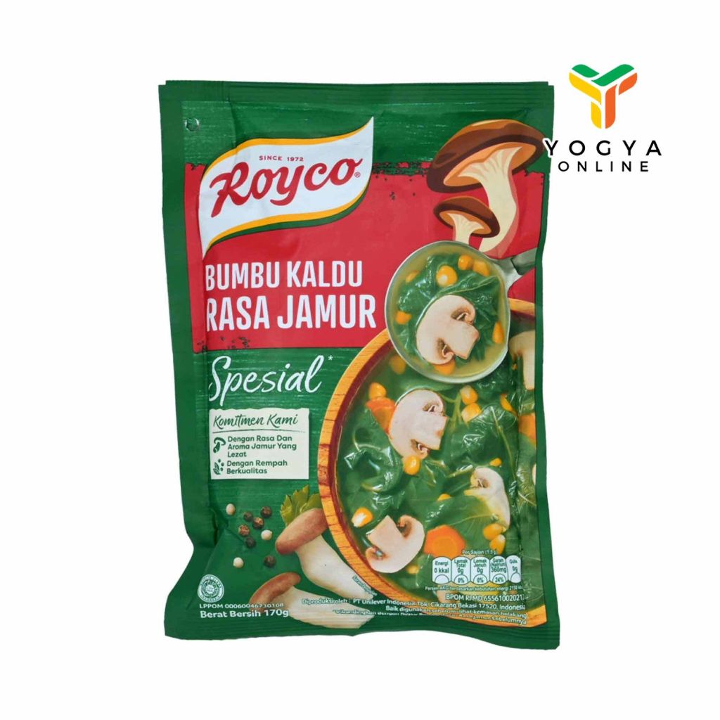 Jual Royco Kaldu Rasa Jamur 170 Gram | Shopee Indonesia