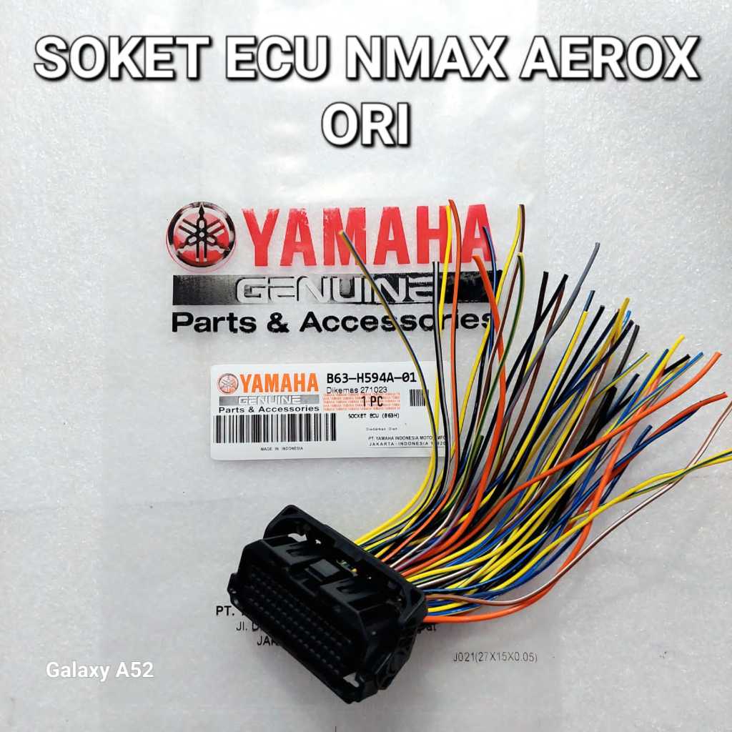 Jual SOKET ECU NMAX AEROX R15 R25 ORIGINAL B63-H594A-01 | Shopee Indonesia