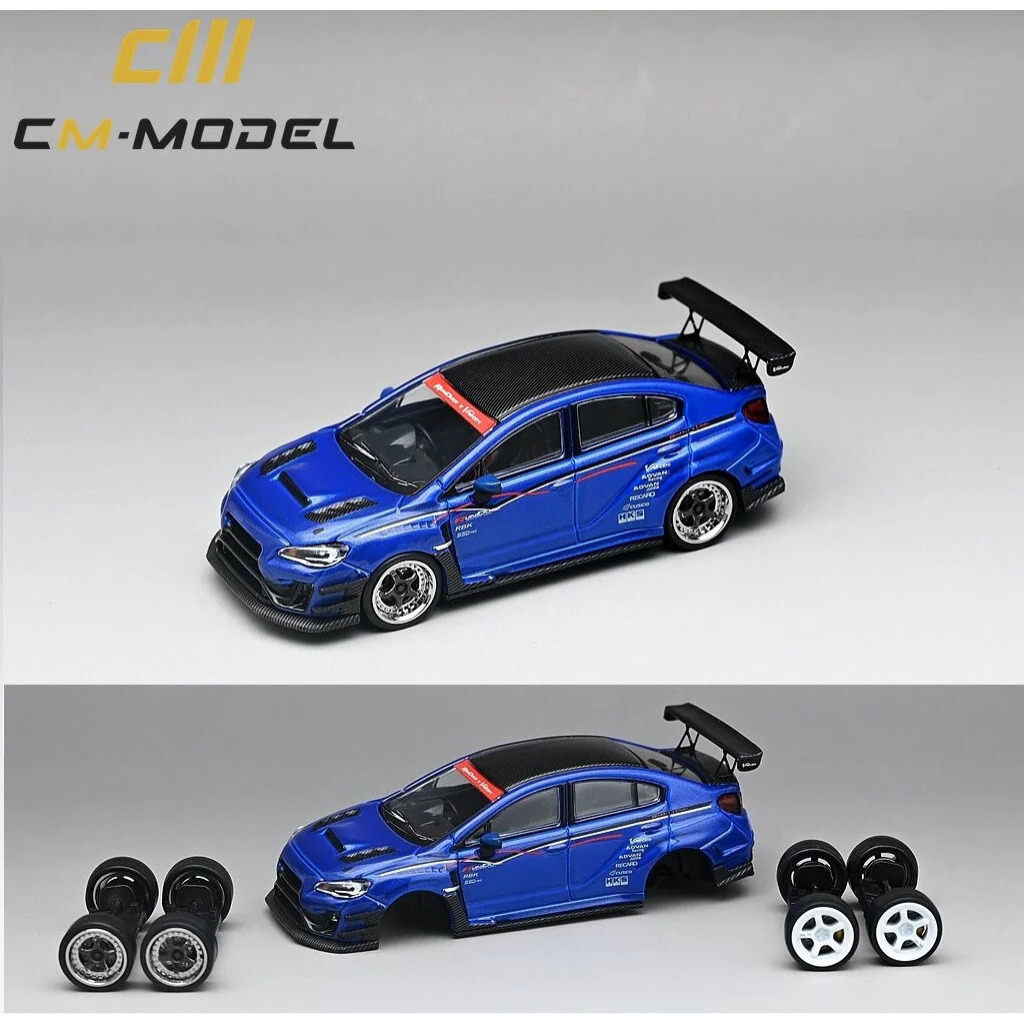 Jual CM64-STI-01 - CM MODEL 1/64 SUBARU VAB WRX STI & S4 VARIS WIDE ...