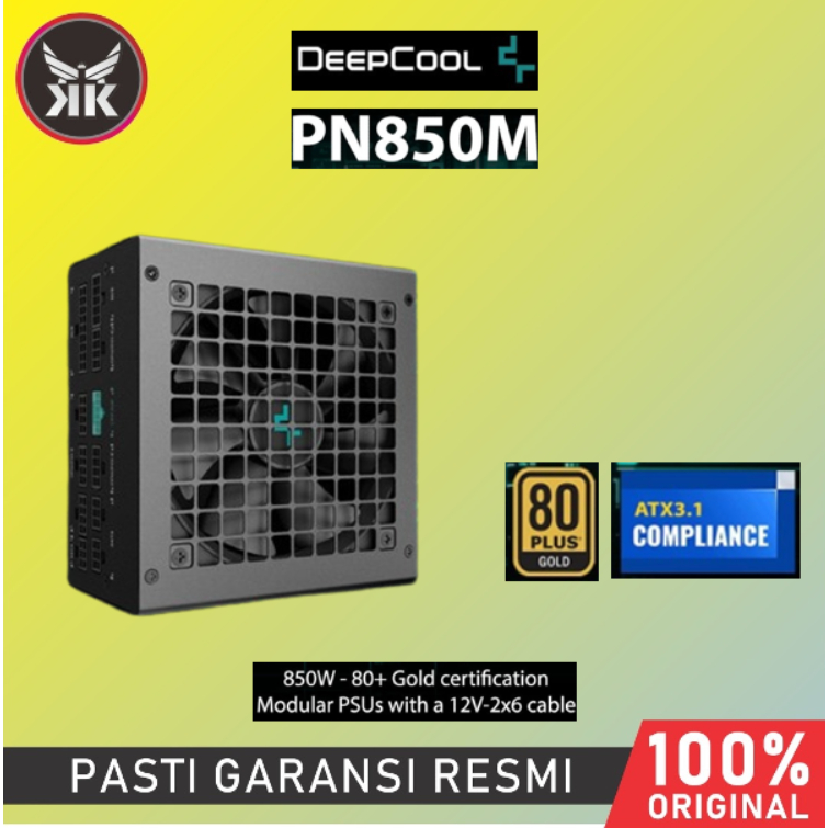 Jual POWER SUPPLY Deepcool PN850M 850W 80+ GOLD Native ATX3.1 | Shopee ...