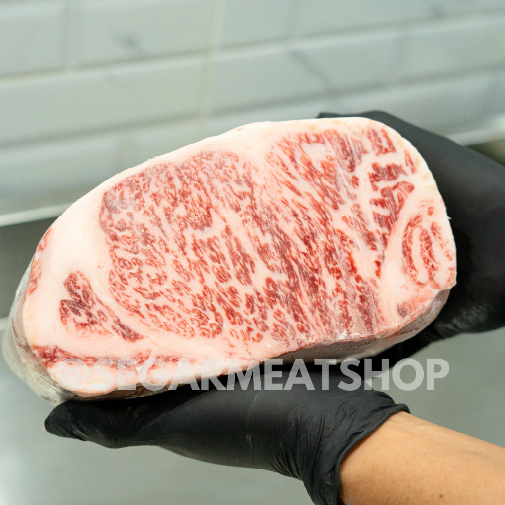 Jual Japanese Miyazaki Wagyu Striploin A5 - Wagyu Jepang A5 | Shopee Indonesia