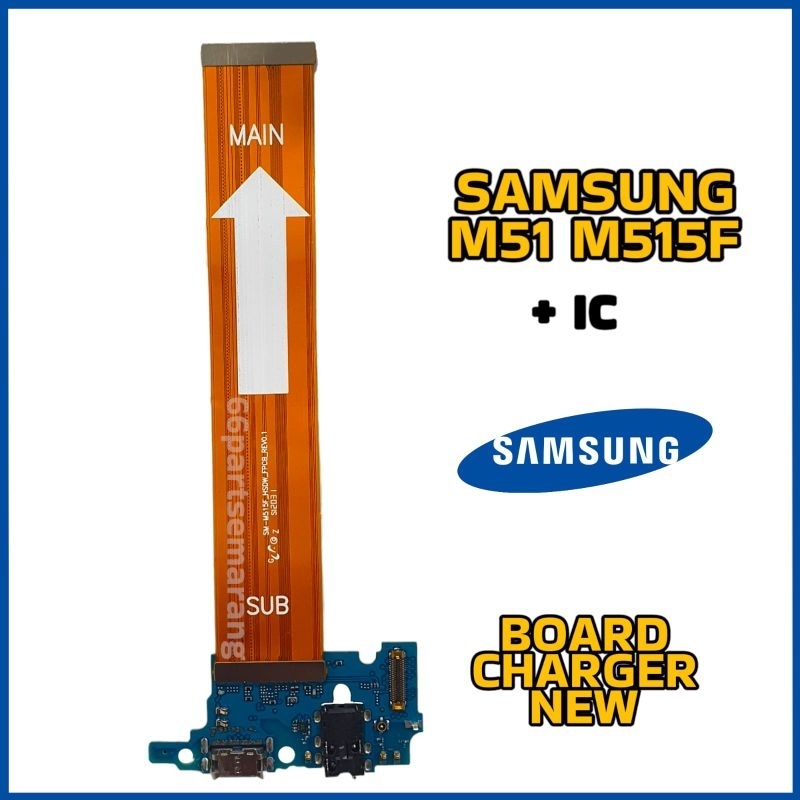 Jual Flexibel Flexible Board Charger Papan Konektor Cas Samsung M51 ...