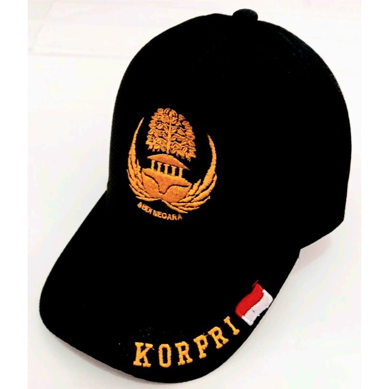 Jual TOPI DINAS KORPRI ABDI NEGARA FULL BORDIR ORIGINAL PREMIUM ...