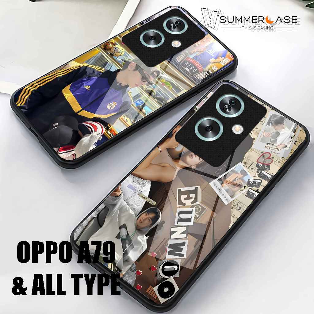 Jual A343 SOFTCASE KACA GLOSSY CHA EUN WOO OPPO A79 ALL TYPE ...