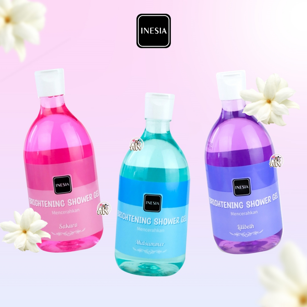 Jual INESIA BRIGHTENING SHOWER GEL 300ML SERIES ( LILIBETH / MIDSUMMER ...