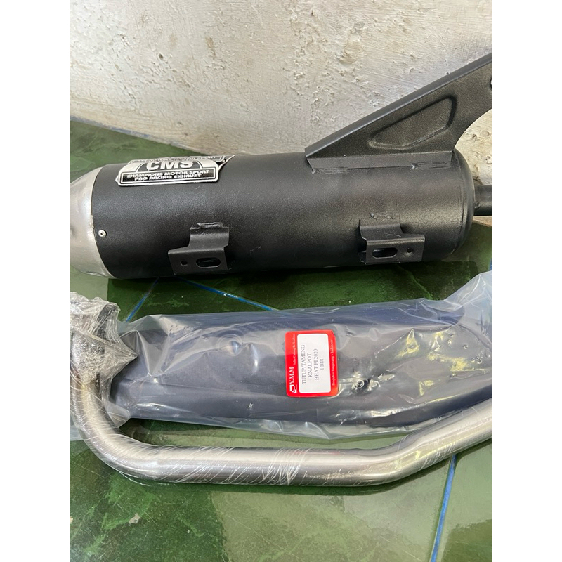 Jual KNALPOT COPY CMS PRO RACING YAMAHA,aerox new/old,nmax new/old,mio ...