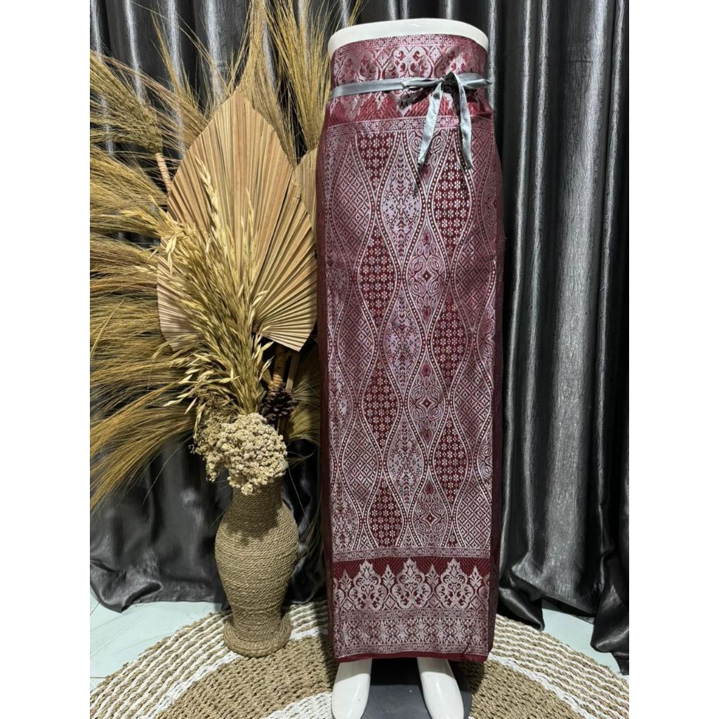 Jual Rok Songket Lilit Palembang || Rok Songket Batik || Bawahan Kebaya ...