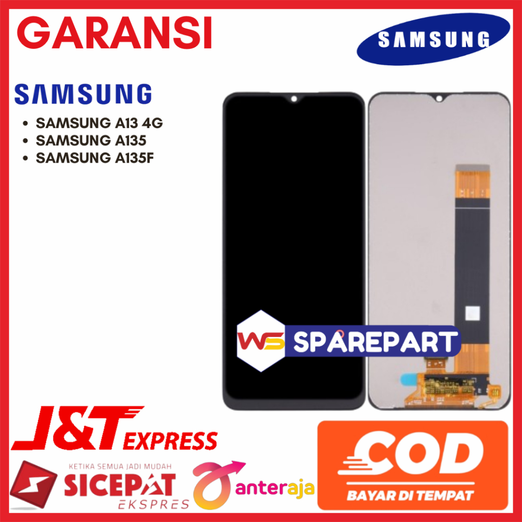 Jual LCD SAMSUNG A13 4G / A135 / A135F - ORIGINAL FULLSET | Shopee ...