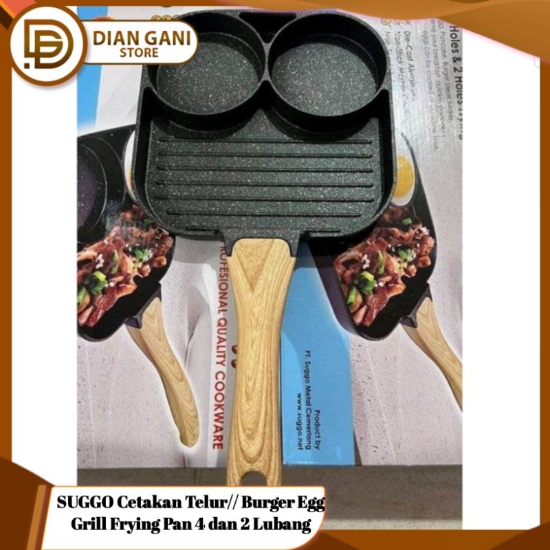Jual SUGGO Cetakan Telur/Telor Wajan Pancake/ Burger Egg Grill Frying ...