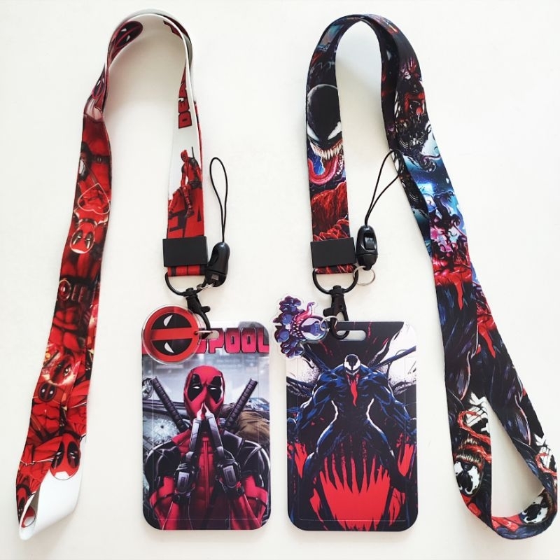Jual ID Card Holder Name Tag Lanyard / Kalung Wadah Kartu Identitas ...
