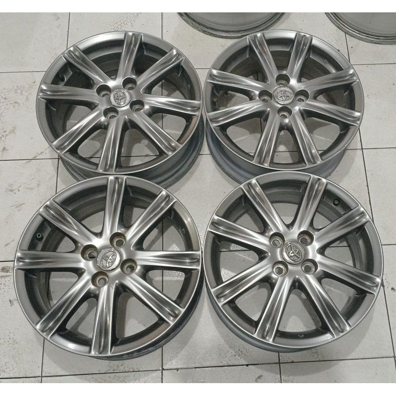 Jual Velg Seken Oem Yaris Trd Ring 16 Pelek Original Toyota Yaris R16 Murah | Shopee Indonesia