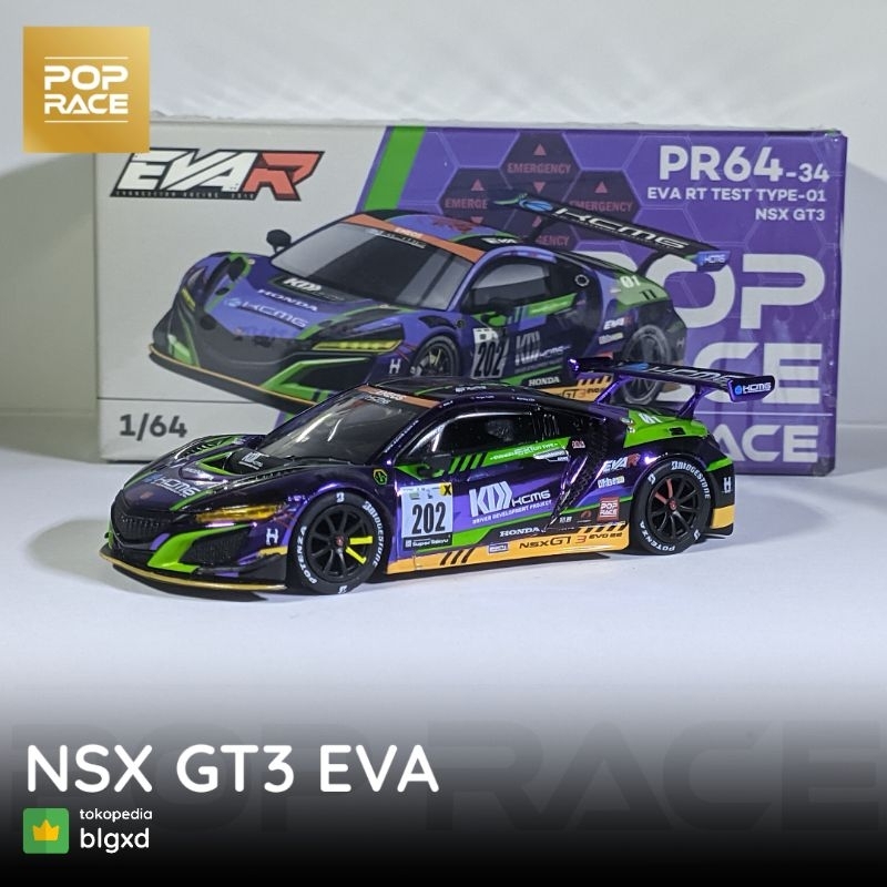Jual PopRace NSX Eva GT3 | Shopee Indonesia